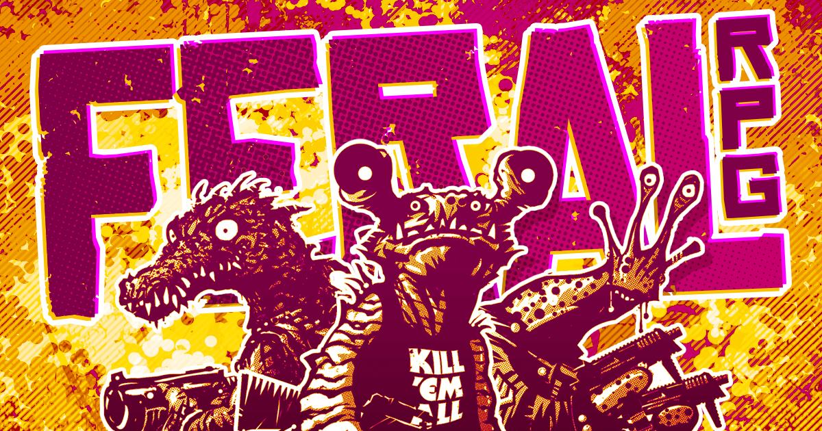 FERAL RPG - The Action-Adventure Game of Mutant Mayhem and Pure ...